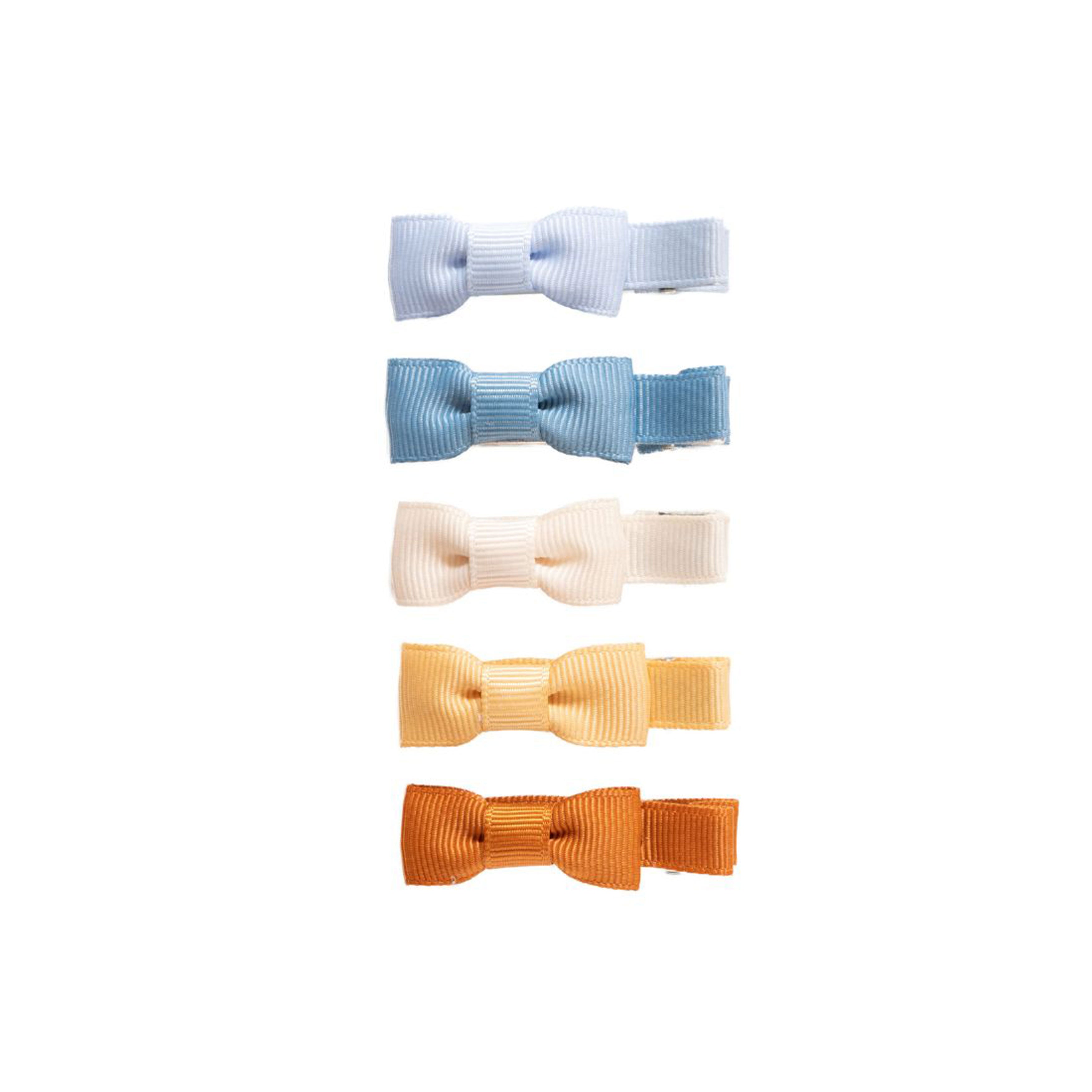 Mini bow clip set Averil | summer in Tuscany – Billy loves Audrey™